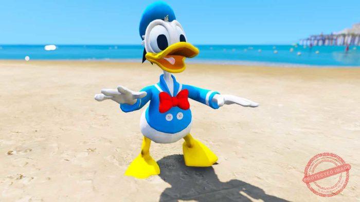 GTA 5 Mods Donald Duck - GTA 5 Mods Website