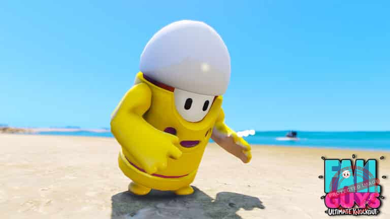 GTA 5 Mods Fall Guys Bullet Kin - GTA 5 Mods Website