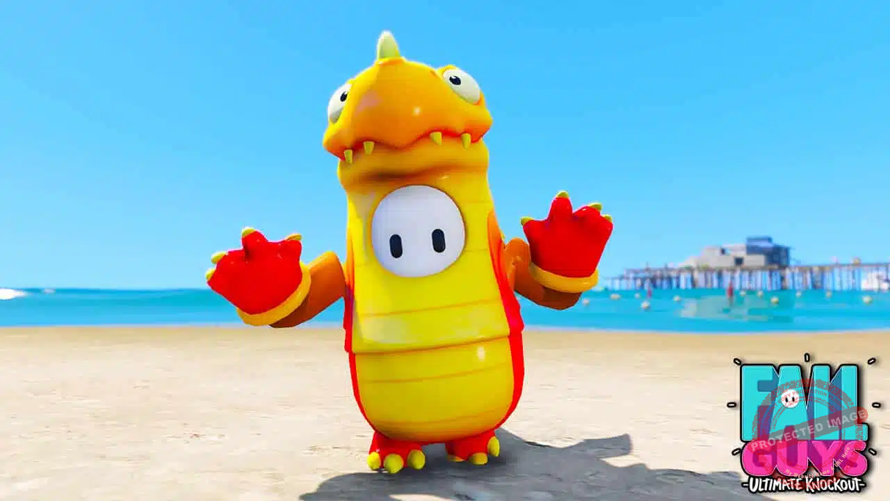 GTA 5 Mods Fall Guys Dragon - GTA 5 Mods Website