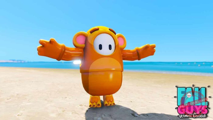 GTA 5 Mods Fall Guys Monkey - GTA 5 Mods Website
