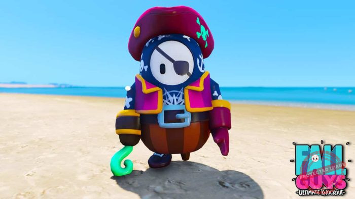 GTA 5 Mods Fall Guys Pirate - GTA 5 Mods Website