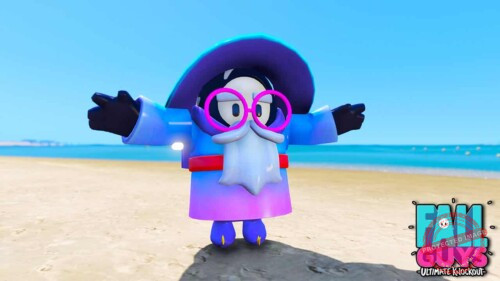 GTA 5 Mods Fall Guys Wizard - GTA 5 Mods Website