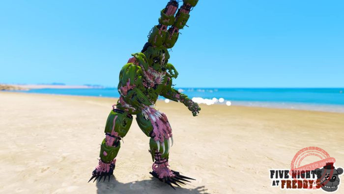 GTA 5 Mods FNAF Corrupted Springtrap - GTA 5 Mods Website
