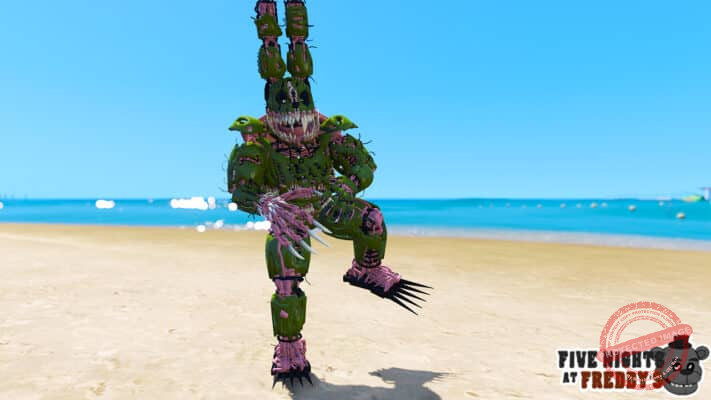 GTA 5 Mods FNAF Corrupted Springtrap - GTA 5 Mods Website