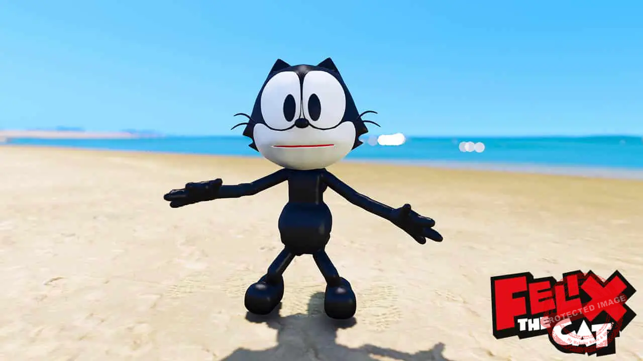 GTA 5 Mods Felix The Cat - GTA 5 Mods Website