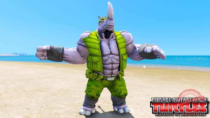 GTA 5 Mods TMNT Rocksteady - GTA 5 Mods Website