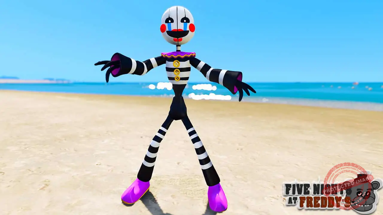 GTA 5 Mods FNAF Stylized Puppet - GTA 5 Mods Website