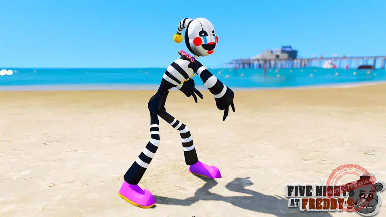 GTA 5 Mods FNAF Stylized Puppet - GTA 5 Mods Website