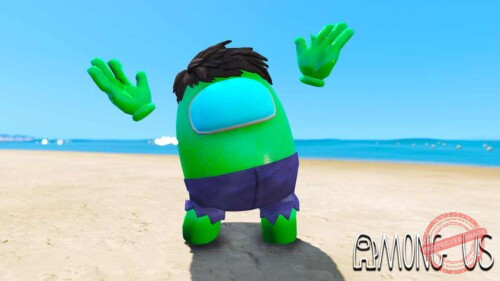 GTA 5 Mods Among Us HULK V2 - GTA 5 Mods Website