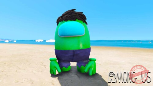 GTA 5 Mods Among Us HULK V2 - GTA 5 Mods Website