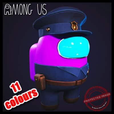 GTA 5 Mods Among Us Police Officer - GTA 5 Mods Website