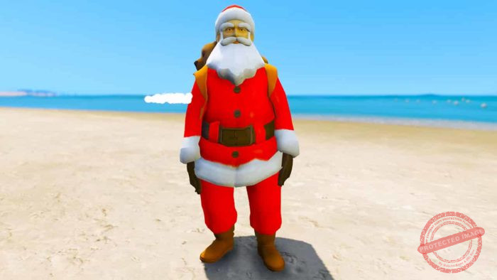 GTA 5 Mods Cartoon Santa Clause V7 - GTA 5 Mods Website