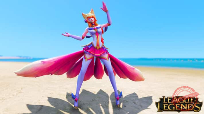 GTA 5 Mods Ahri Star Guardian League of Legends - GTA 5 Mods Website