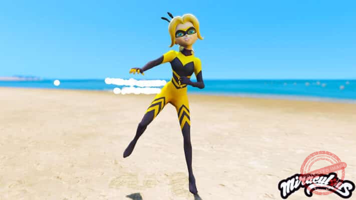 GTA 5 Mods Queen Bee in Miraculous - GTA 5 Mods Website