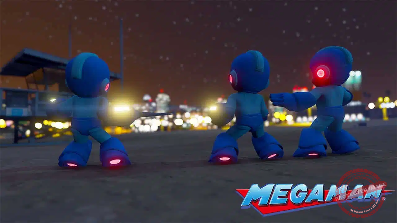 GTA 5 Mods Megaman Chibi - GTA 5 Mods Website