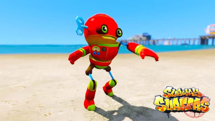 GTA 5 Mods Tagbot Toy in Subway Surfer - GTA 5 Mods Website