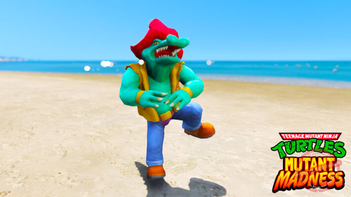 GTA 5 Mods Leatherhead in TMNT - GTA 5 Mods Website
