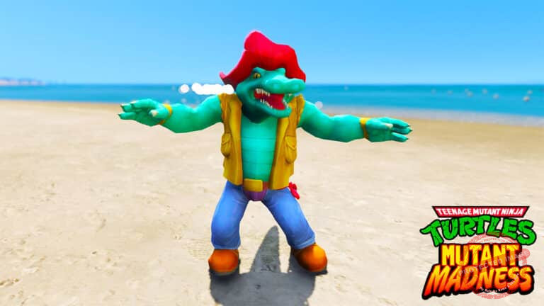 GTA 5 Mods Leatherhead in TMNT - GTA 5 Mods Website