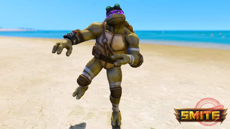 GTA 5 Mods TMNT Donatello in SMITE - GTA 5 Mods Website