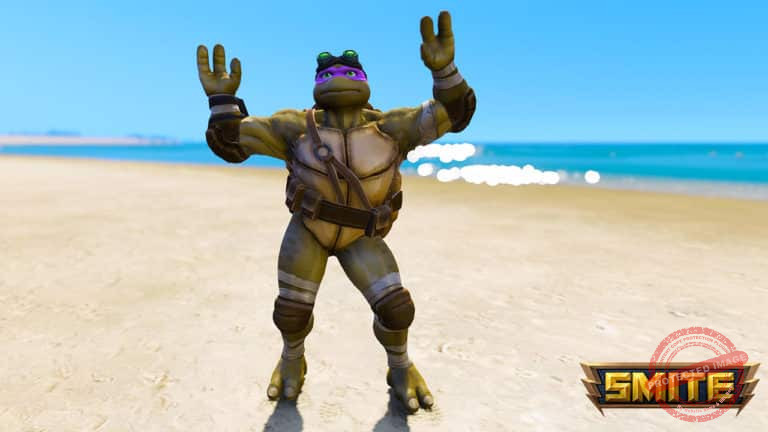 GTA 5 Mods TMNT Donatello in SMITE - GTA 5 Mods Website