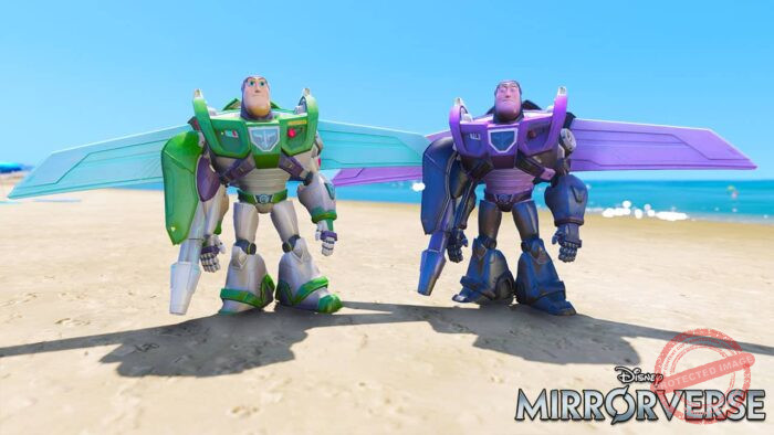GTA 5 Mods Buzz Lightyear in Disney Mirrorverse - GTA 5 Mods Website