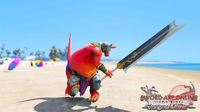 GTA 5 Mods SAO Illfang The Kobold Lord - GTA 5 Mods Website