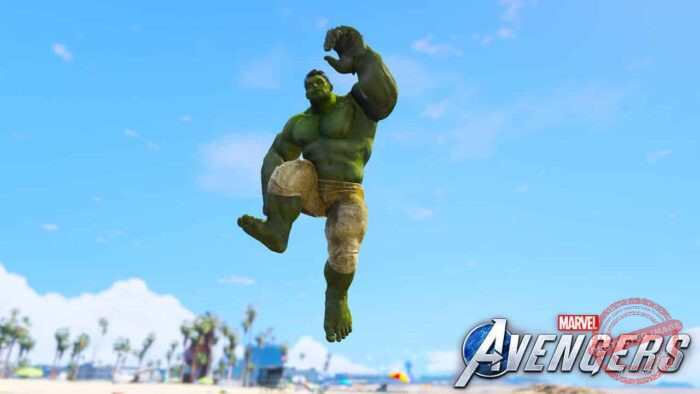 GTA 5 Mods HULK Marvel's Avengers 2020 - GTA 5 Mods Website