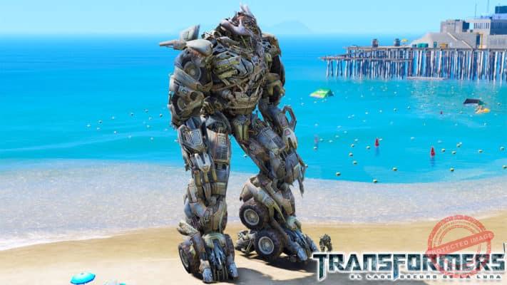 GTA 5 Mods Transformers Megatron - GTA 5 Mods Website