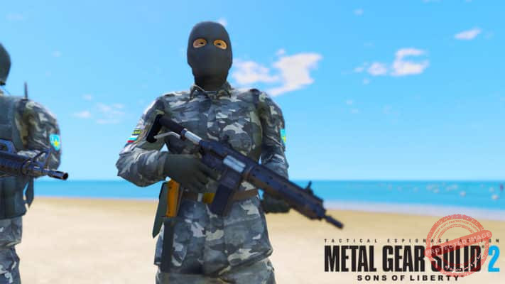 GTA 5 Mods Gurlukovitch Mercenaries in Metal Gear Solid 2 - GTA 5 Mods ...