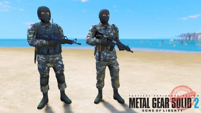GTA 5 Mods Gurlukovitch Mercenaries in Metal Gear Solid 2 - GTA 5 Mods ...