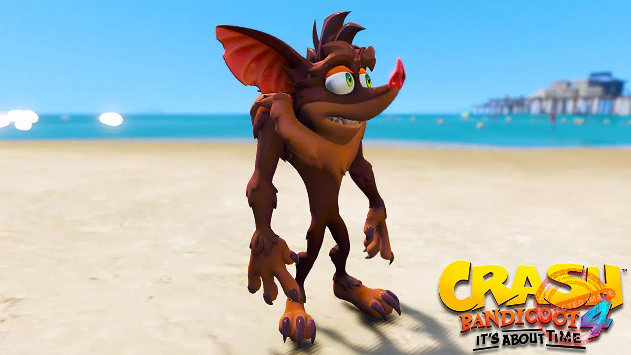 GTA 5 Mods Crash Bat in Crash Bandicoot 4 - GTA 5 Mods Website