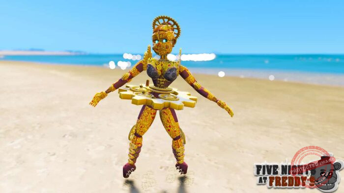 GTA 5 Mods FNAF Clockwork Ballora - GTA 5 Mods Website
