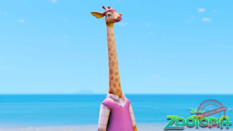 GTA 5 Mods Giraffe in Zootopia - GTA 5 Mods Website