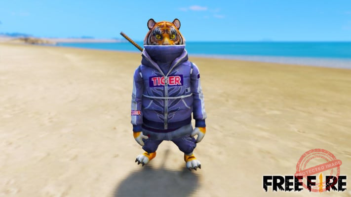 GTA 5 Mods Free Fire Pet Ninja Tiger - GTA 5 Mods Website