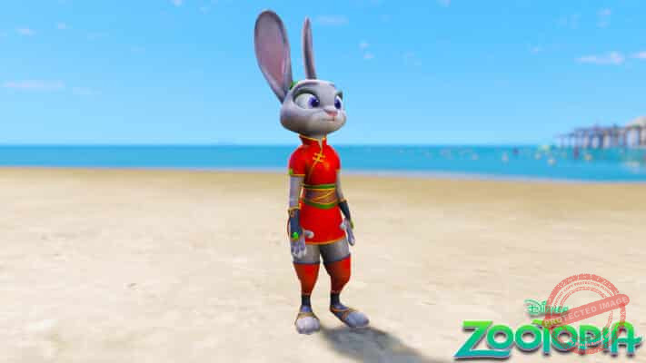 GTA 5 Mods Judy Chinese in Zootopia - GTA 5 Mods Website