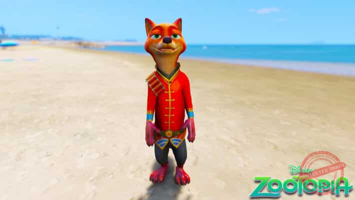 GTA 5 Mods Nick Chinese in Zootopia - GTA 5 Mods Website