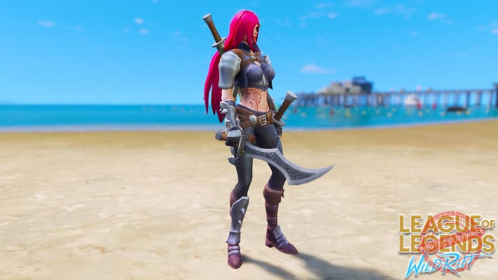 GTA 5 Mods Katarina LOL Wild Rift - GTA 5 Mods Website