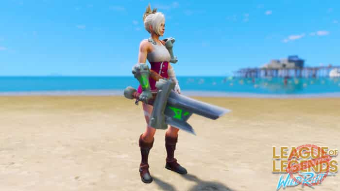 GTA 5 Mods Riven LOL Wild Rift - GTA 5 Mods Website