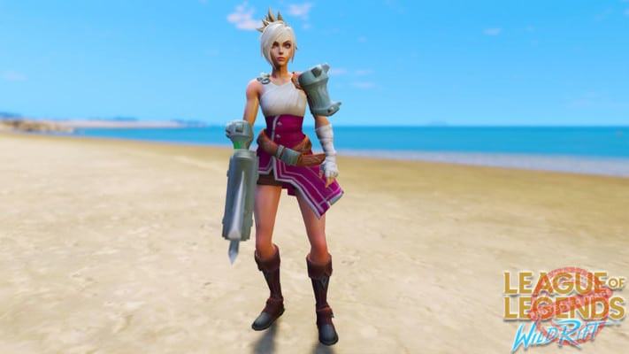 GTA 5 Mods Riven LOL Wild Rift - GTA 5 Mods Website