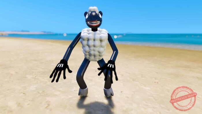 GTA 5 Mods Cartoon Sheep - GTA 5 Mods Website