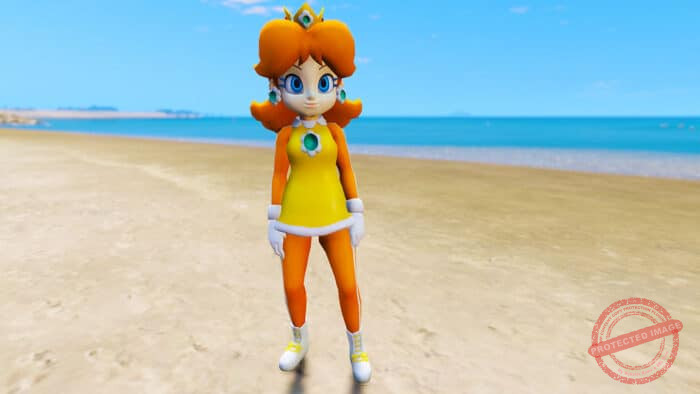 GTA 5 Mods Princess Daisy - GTA 5 Mods Website