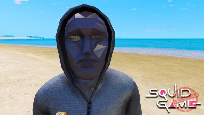 GTA 5 Mods Squid Game Guard Mask - GTA 5 Mods Website