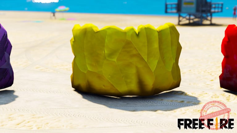 GTA 5 Mods Free Fire Ice Wall Goldwall - GTA 5 Mods Website