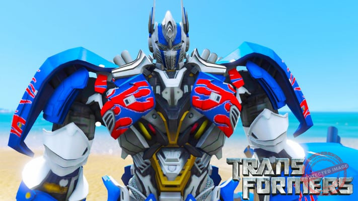 GTA 5 Mods Optimus Prime Transformer - GTA 5 Mods Website