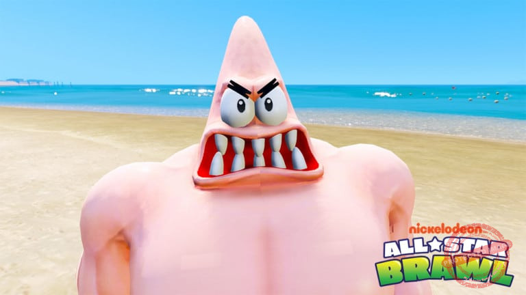 GTA 5 Mods Patrick Star Nickelodeon All Star Brawl - GTA 5 Mods Website