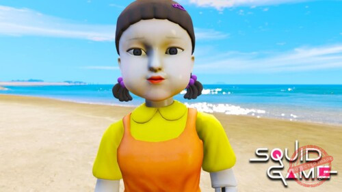 GTA 5 Mods Squid Game DOLL Updated - GTA 5 Mods Website