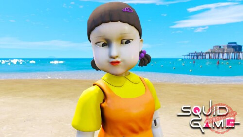 GTA 5 Mods Squid Game DOLL Updated - GTA 5 Mods Website