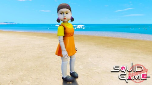 GTA 5 Mods Squid Game DOLL Updated - GTA 5 Mods Website