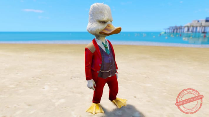 GTA 5 Mods Marvel Duel Howard The Duck - GTA 5 Mods Website