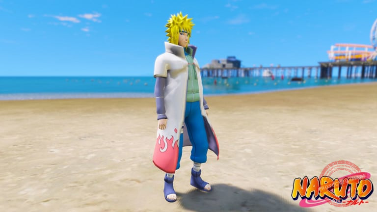 GTA 5 Mods Minato Naruto - GTA 5 Mods Website